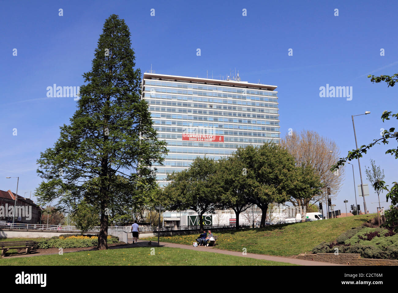 Tolworth Tower designed by architect Richard Seifert in Surbiton ...