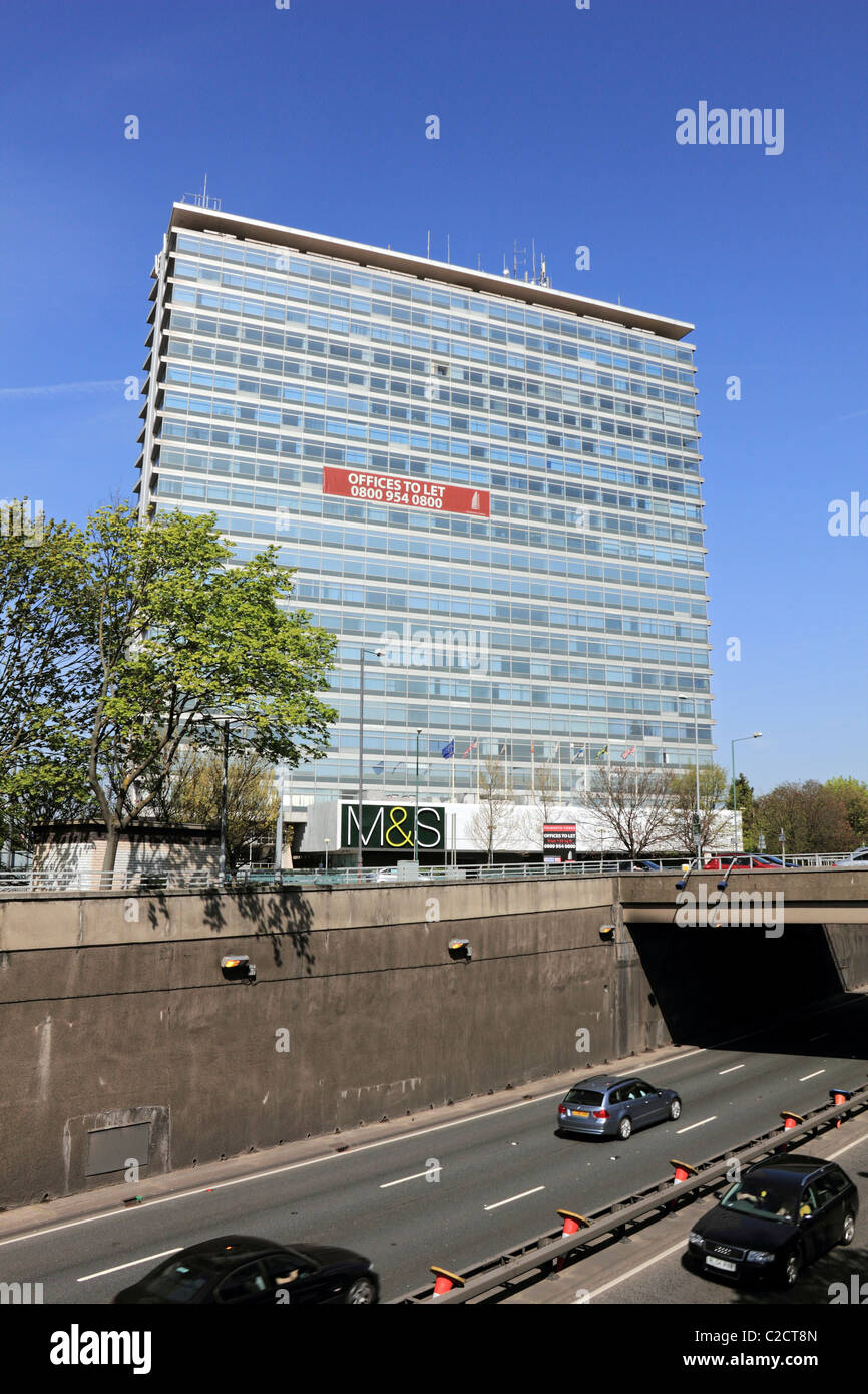 Tolworth Tower designed by architect Richard Seifert in Surbiton ...