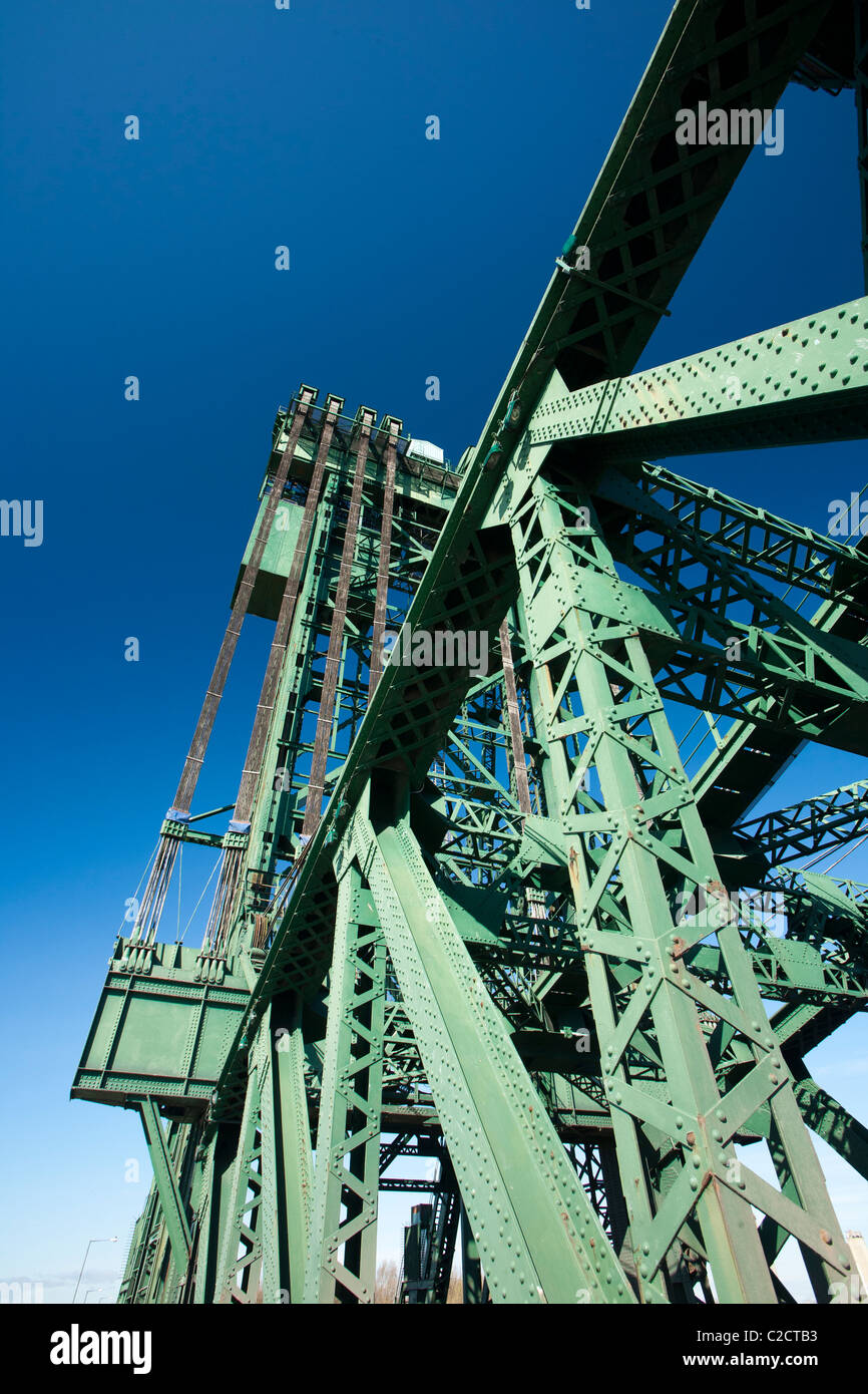 The Tees Bridge in Middlesbrough, Teeside, UK Stock Photo - Alamy