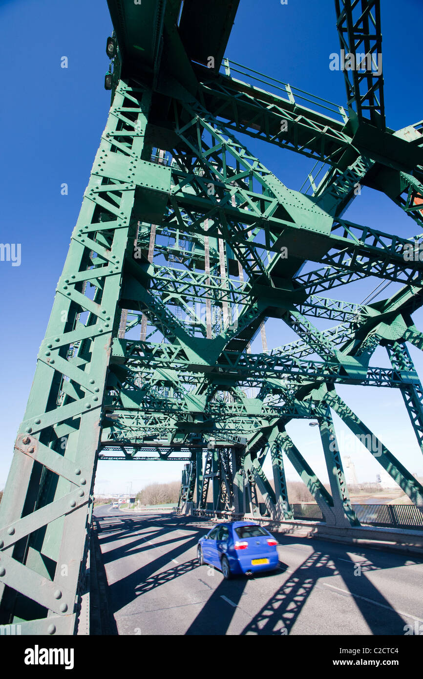 The Tees Bridge in Middlesbrough, Teeside, UK Stock Photo - Alamy
