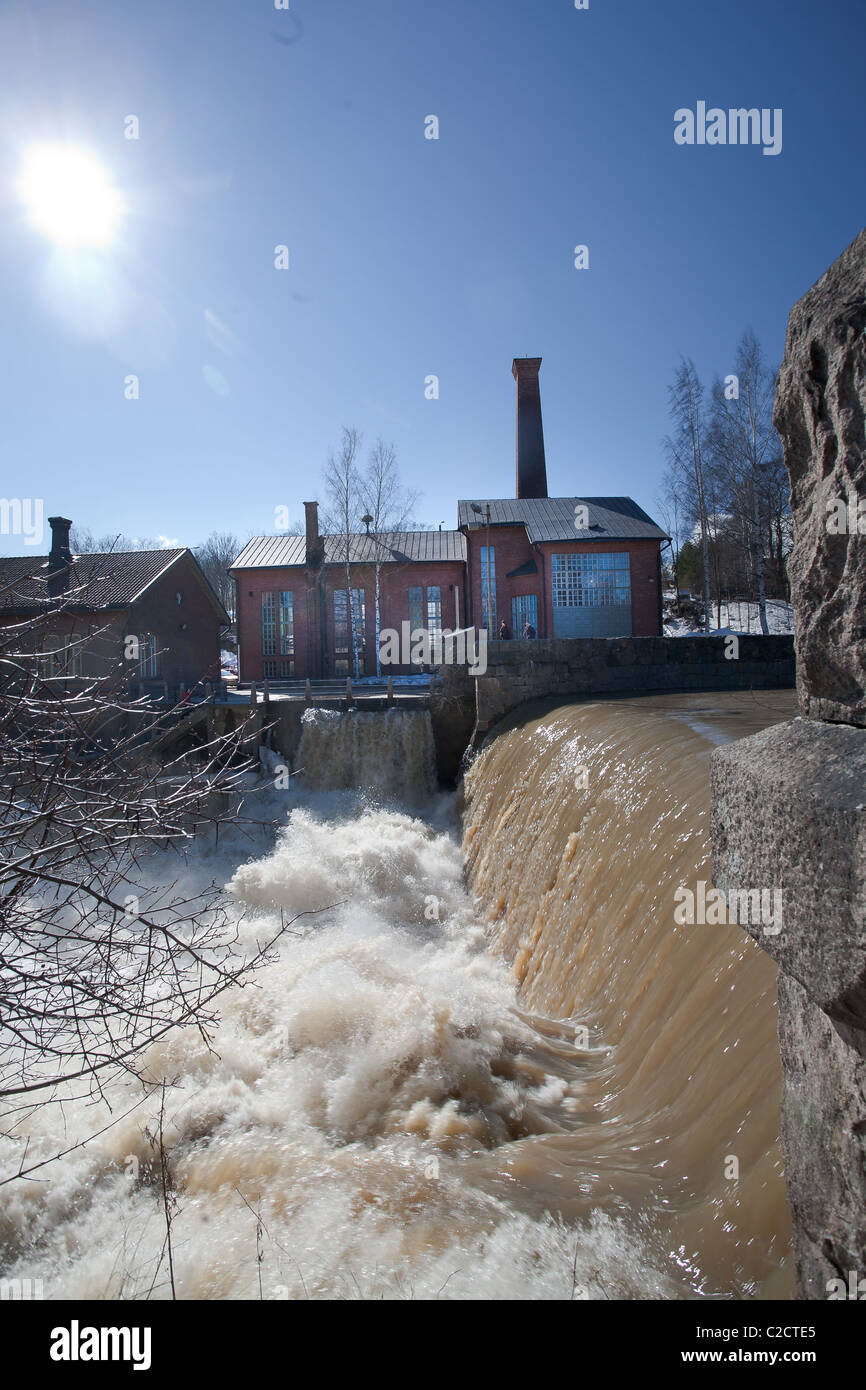 Flooding waterfall hi-res stock photography and images - Alamy