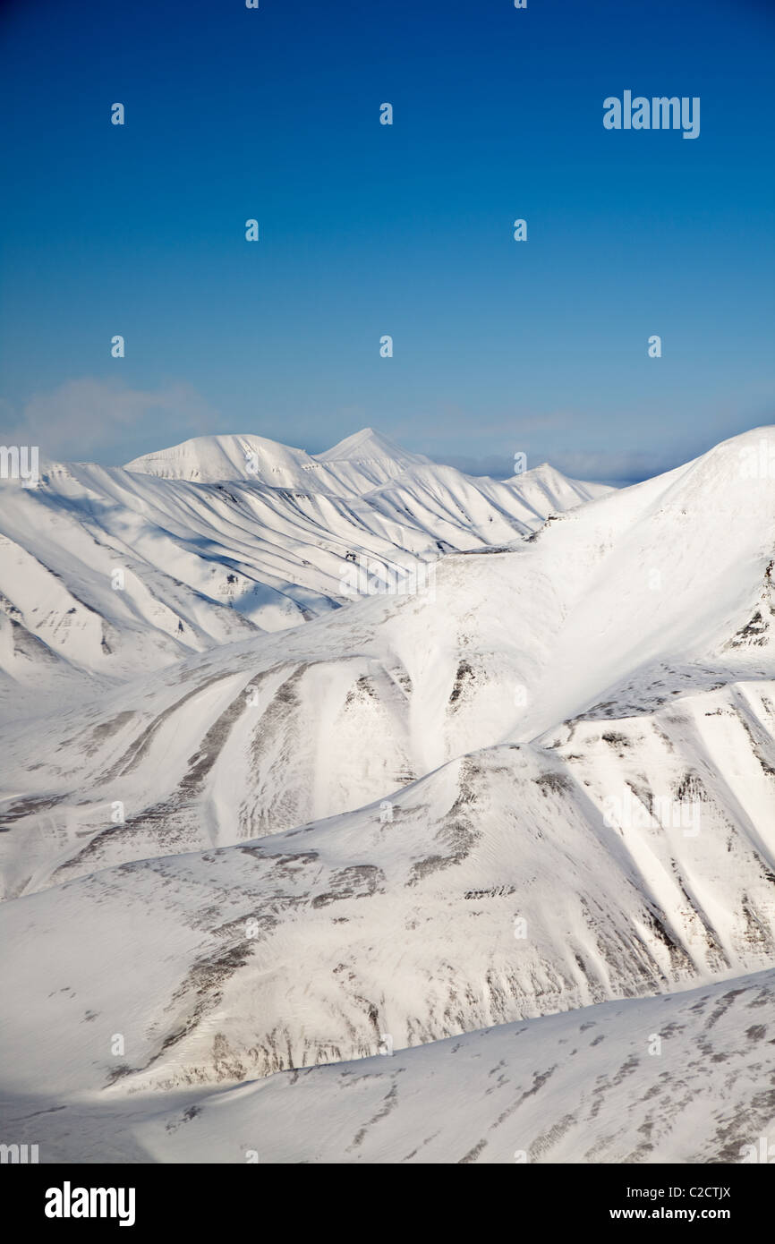 Svalbard aerial glacier hi-res stock photography and images - Alamy
