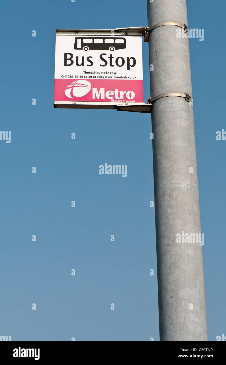 Translink bus stop hi-res stock photography and images - Alamy