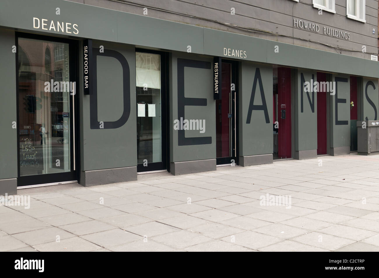 Deanes Restaurant, Belfast, owned by award winning chef Michael Deane ...