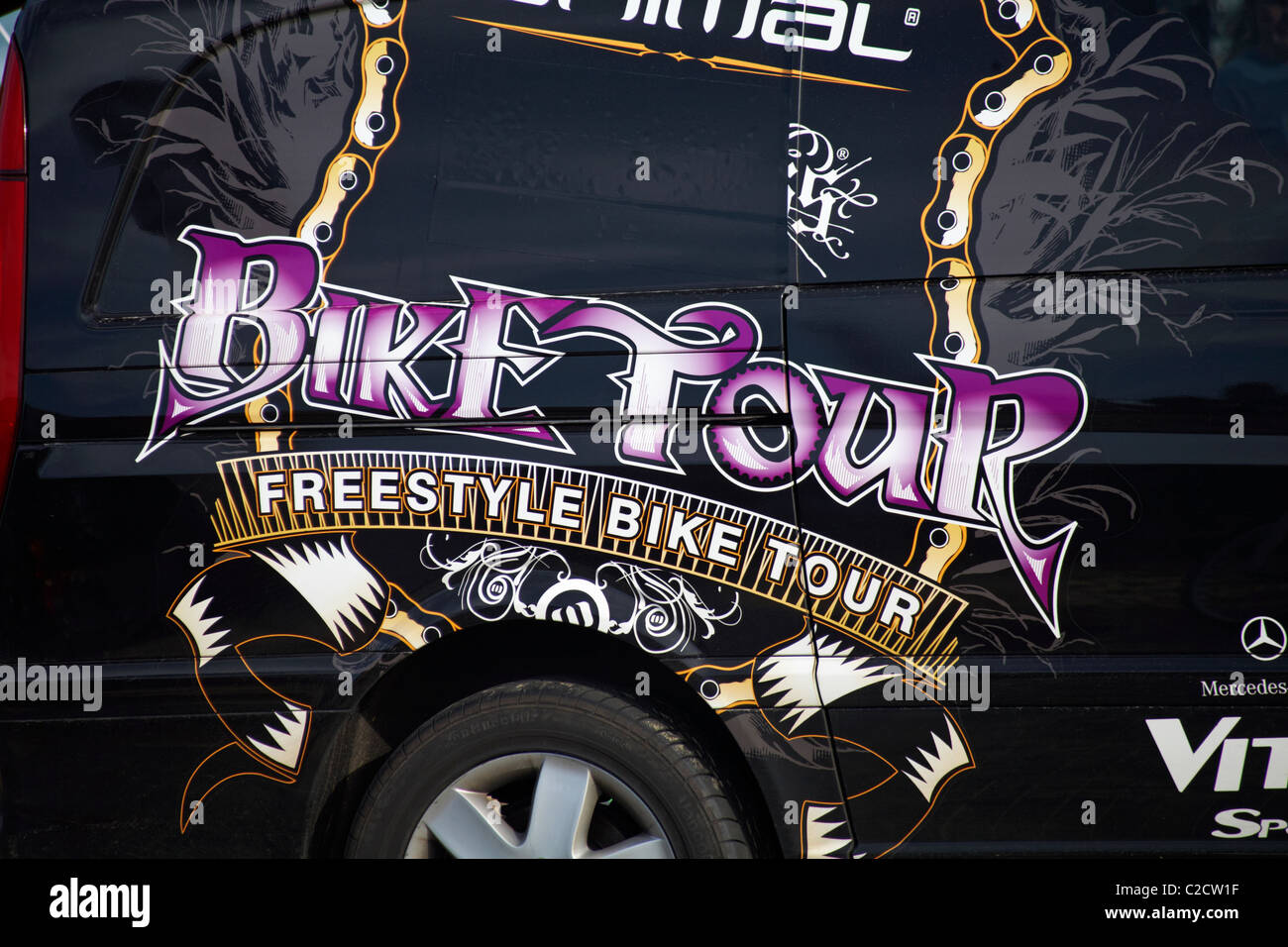 Uk van bike hi-res stock photography and images - Alamy