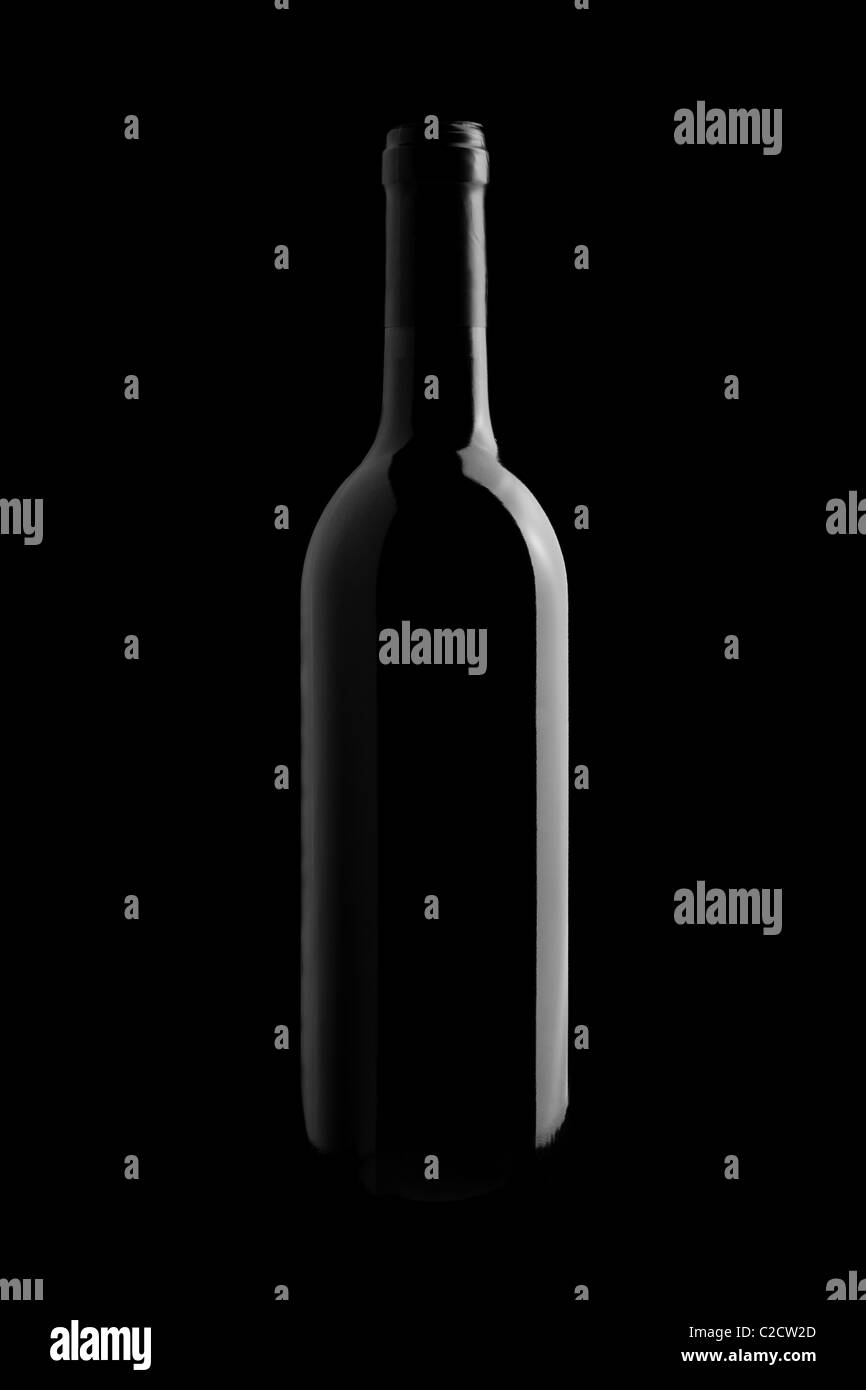 Bottle in background Black and White Stock Photos & Images - Alamy