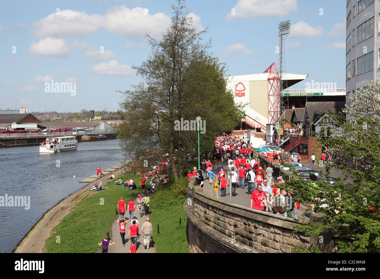 Nottingham Forest Football Club, The City Ground, Nottingham, England ...