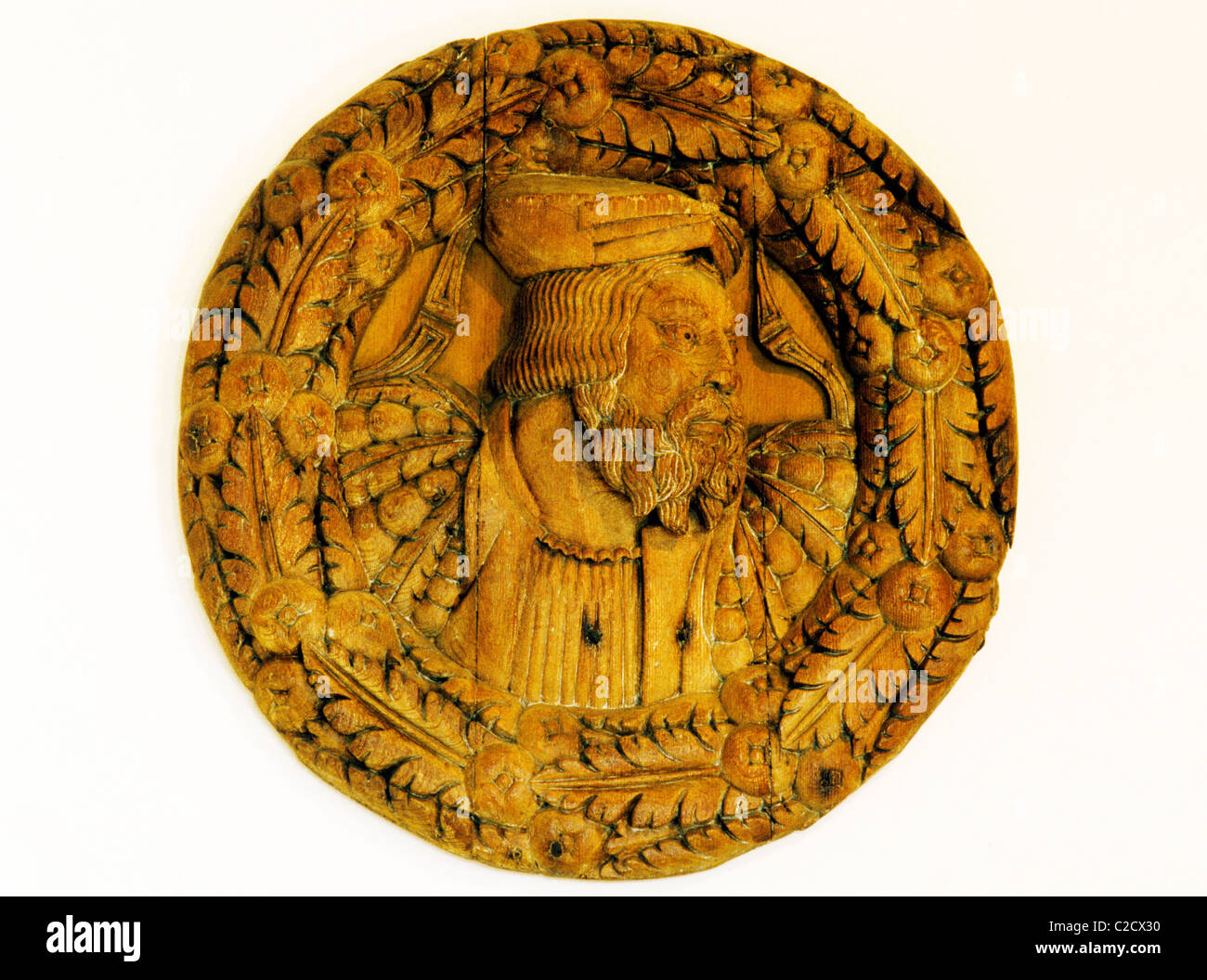 Scotland scottish 16th century wood roundels wood carving carvings uk ...