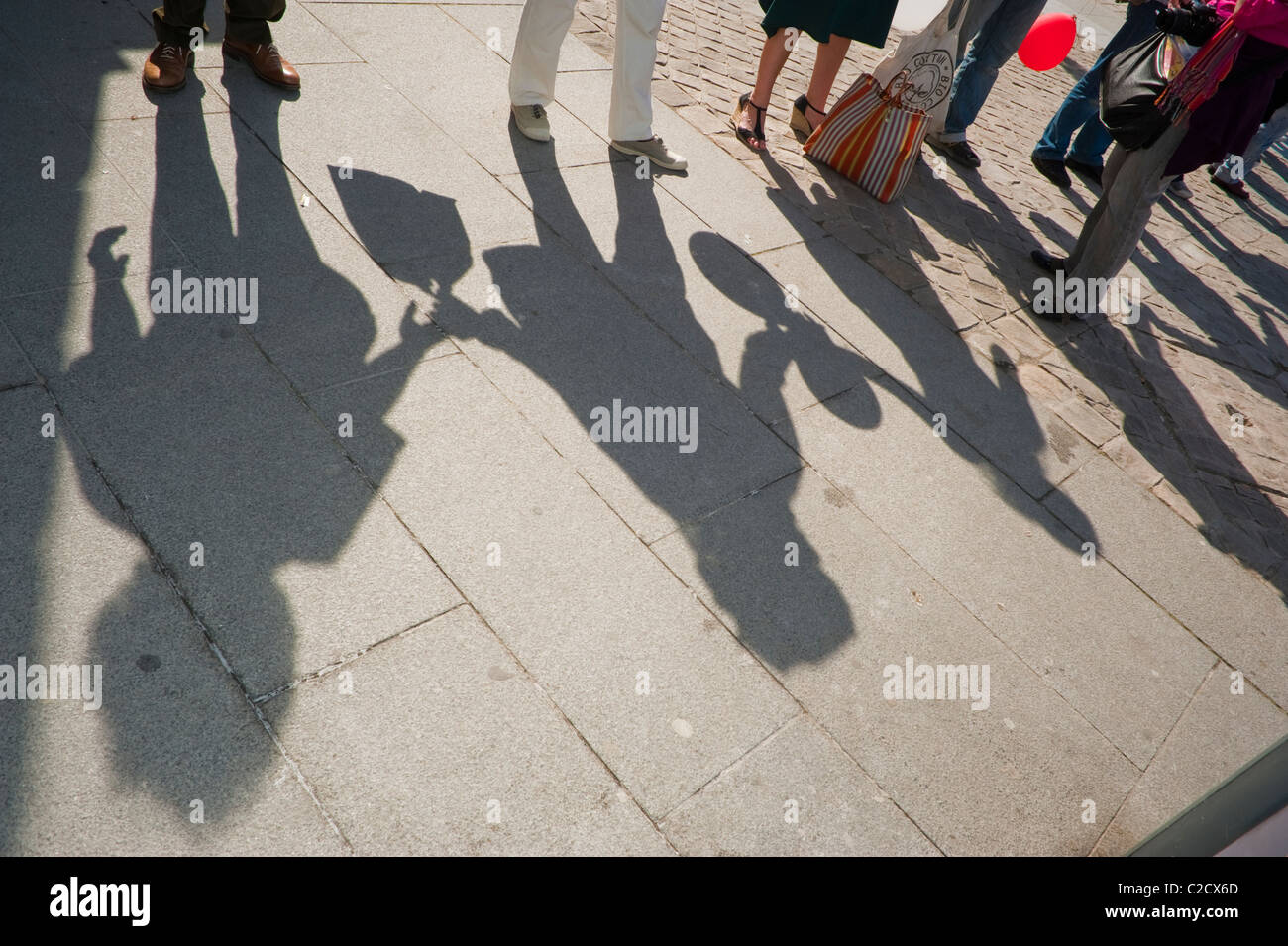 Protest shadows ground hi-res stock photography and images - Alamy