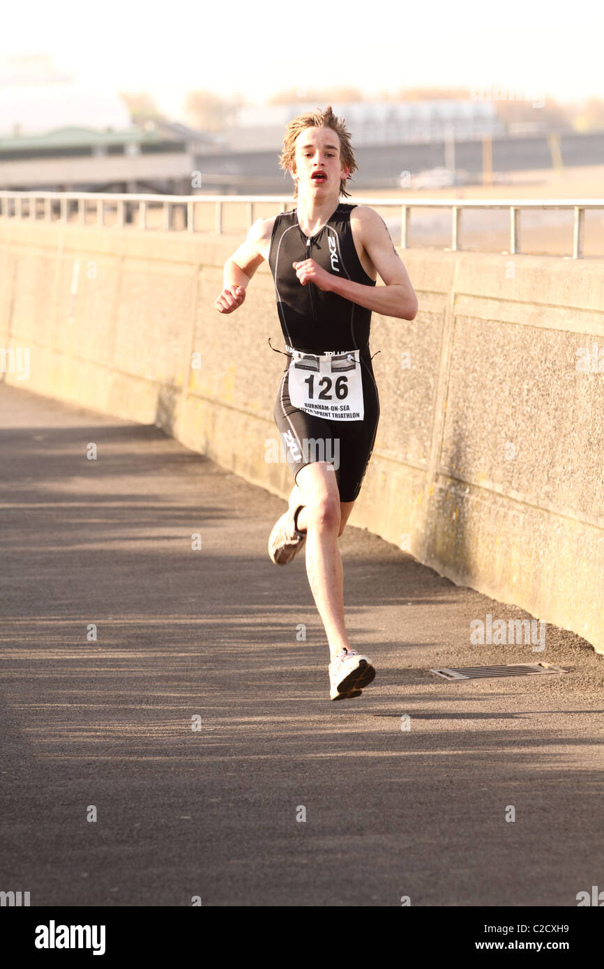 Triathlon boy hi-res stock photography and images - Alamy