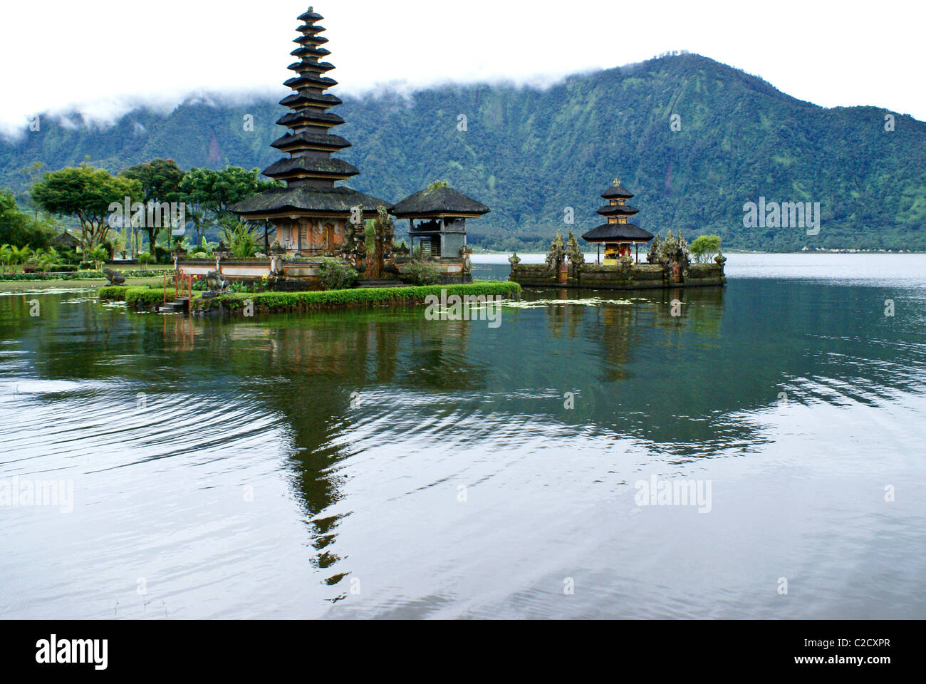 Ulu Danu Temple, Lake Bratan, Bali, Indonesia Stock Photo - Alamy