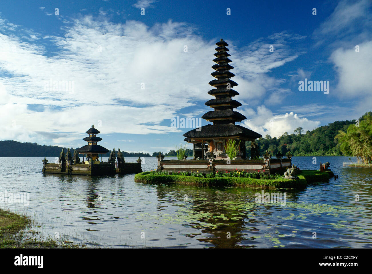 Ulu danu temple at lake bratan hi-res stock photography and images - Alamy