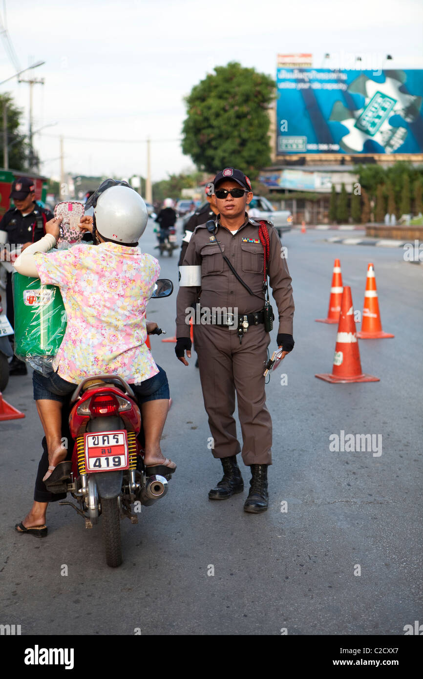 Thailand police hi-res stock photography and images - Alamy