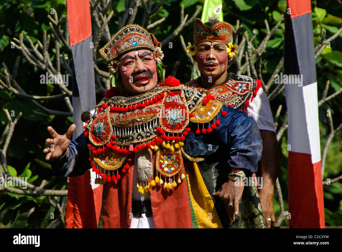 Barong dancers, Bali, Indonesia Stock Photo - Alamy