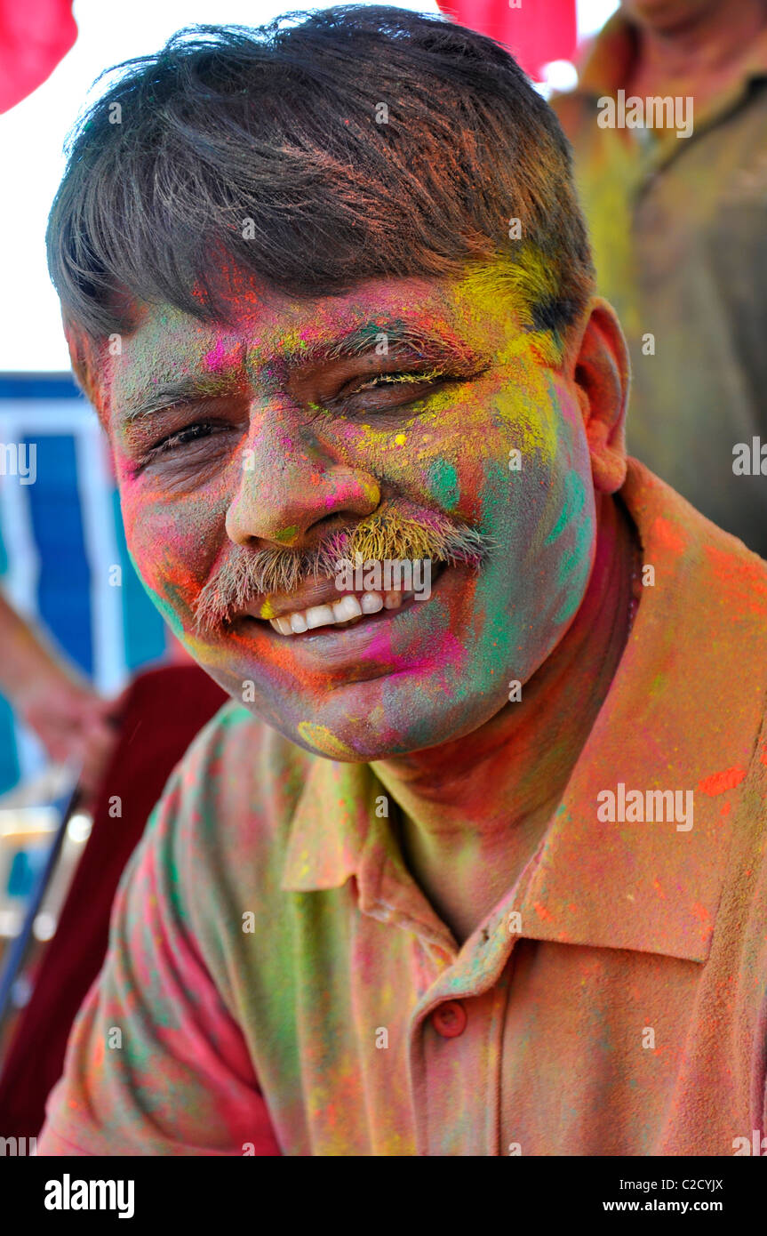 Coloured Face High Resolution Stock Photography and Images - Alamy