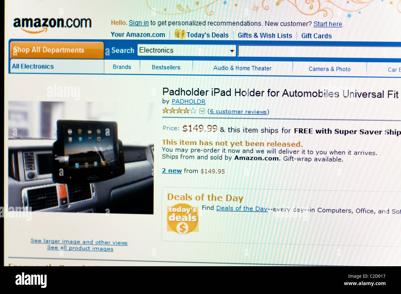 Amazon website hi-res stock photography and images - Alamy