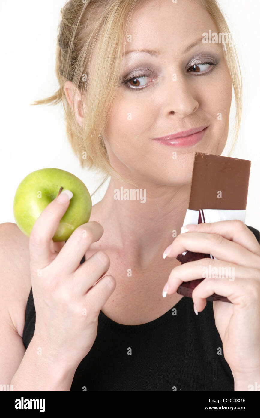 healthy eating choices Stock Photo - Alamy