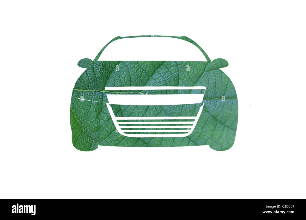 Eco green energy car Stock Photo - Alamy