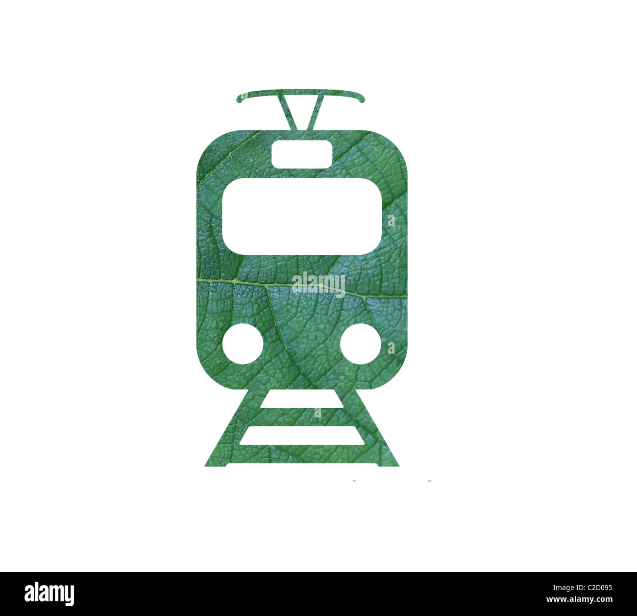 Eco green energy Train Stock Photo - Alamy