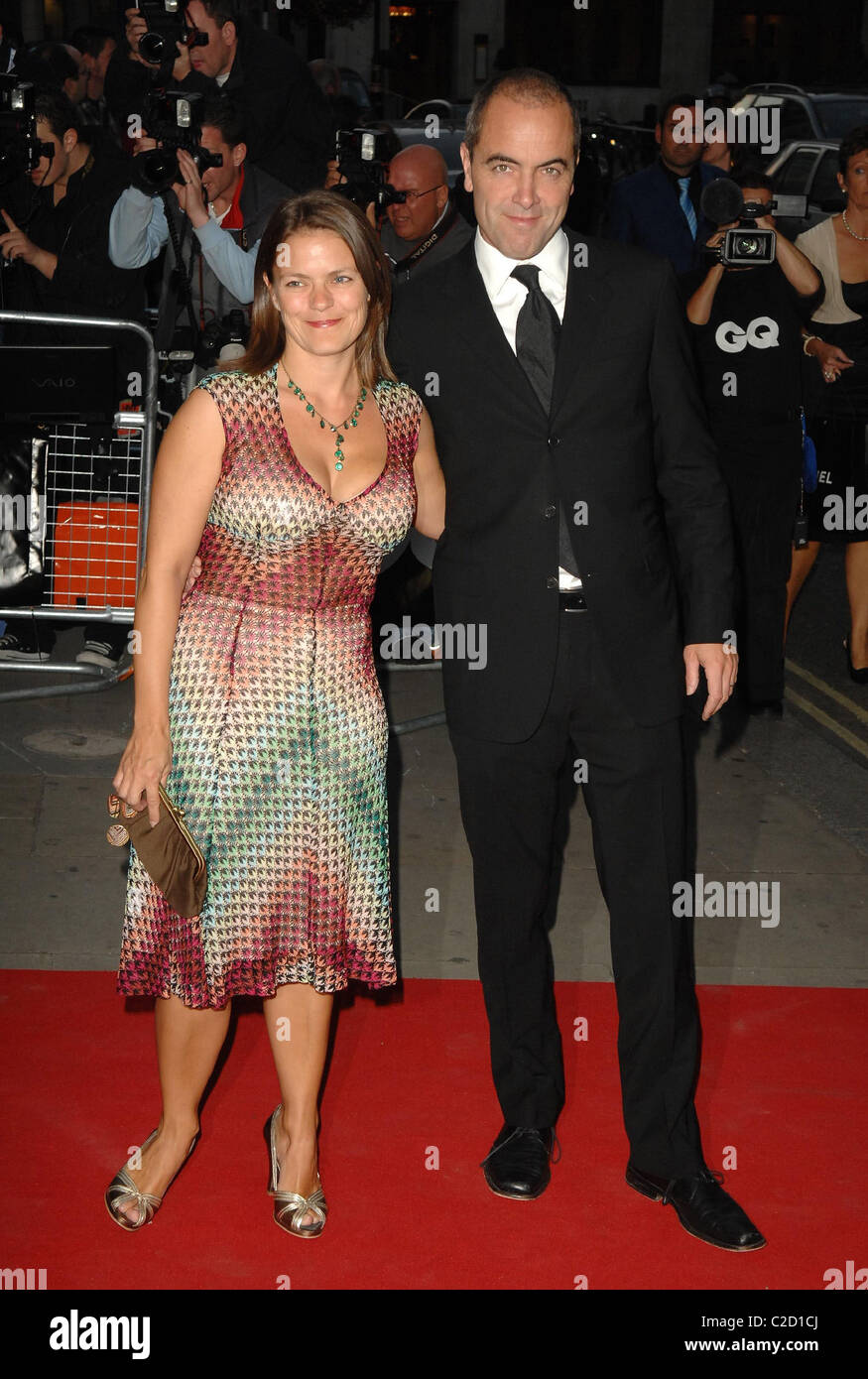 James Nesbit and Sonia Nesbitt GQ Awards held at the Royal Opera House ...