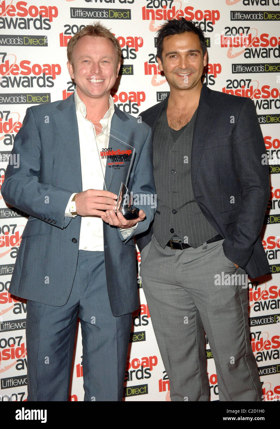 Chris Simmons and Doug Rao Inside Soap Awards 2007 held at Gilgamesh ...