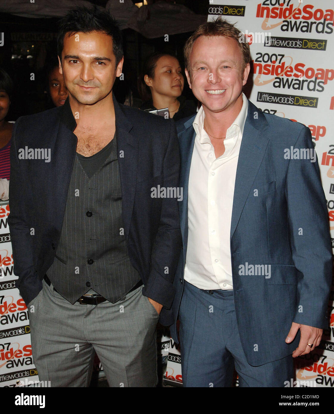 Doug Rao and Chris Simmons Inside Soap Awards 2007 - outside arrivals ...