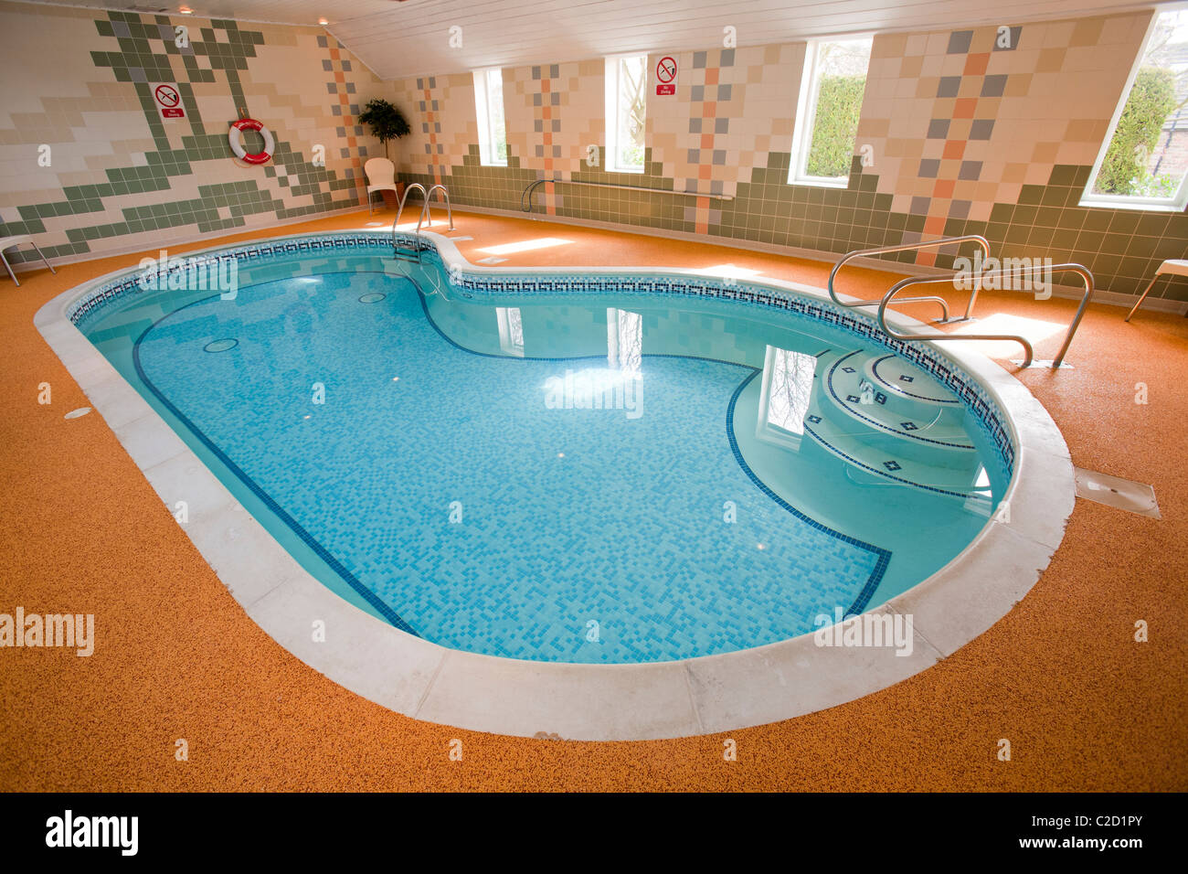 An indoor swimming pool at the HPB property of Bell End Farm in ...
