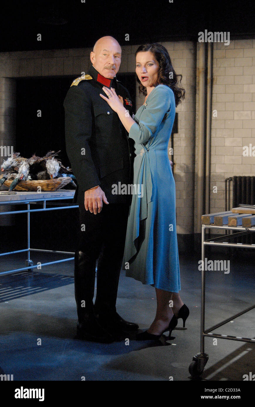 Patrick Stewart, Kate Fleetwood Photocall for Macbeth at Gielgud ...