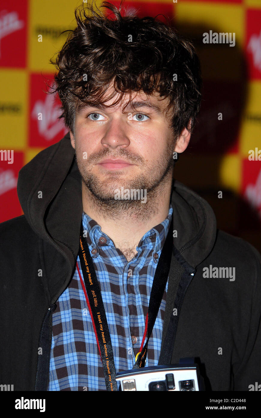 Jack Penate Virgin in-store performance on Oxford Street London ...