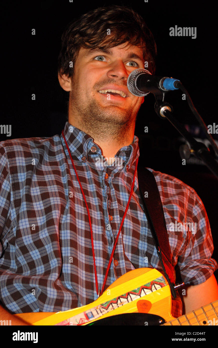 Jack Penate Virgin in-store performance on Oxford Street London ...