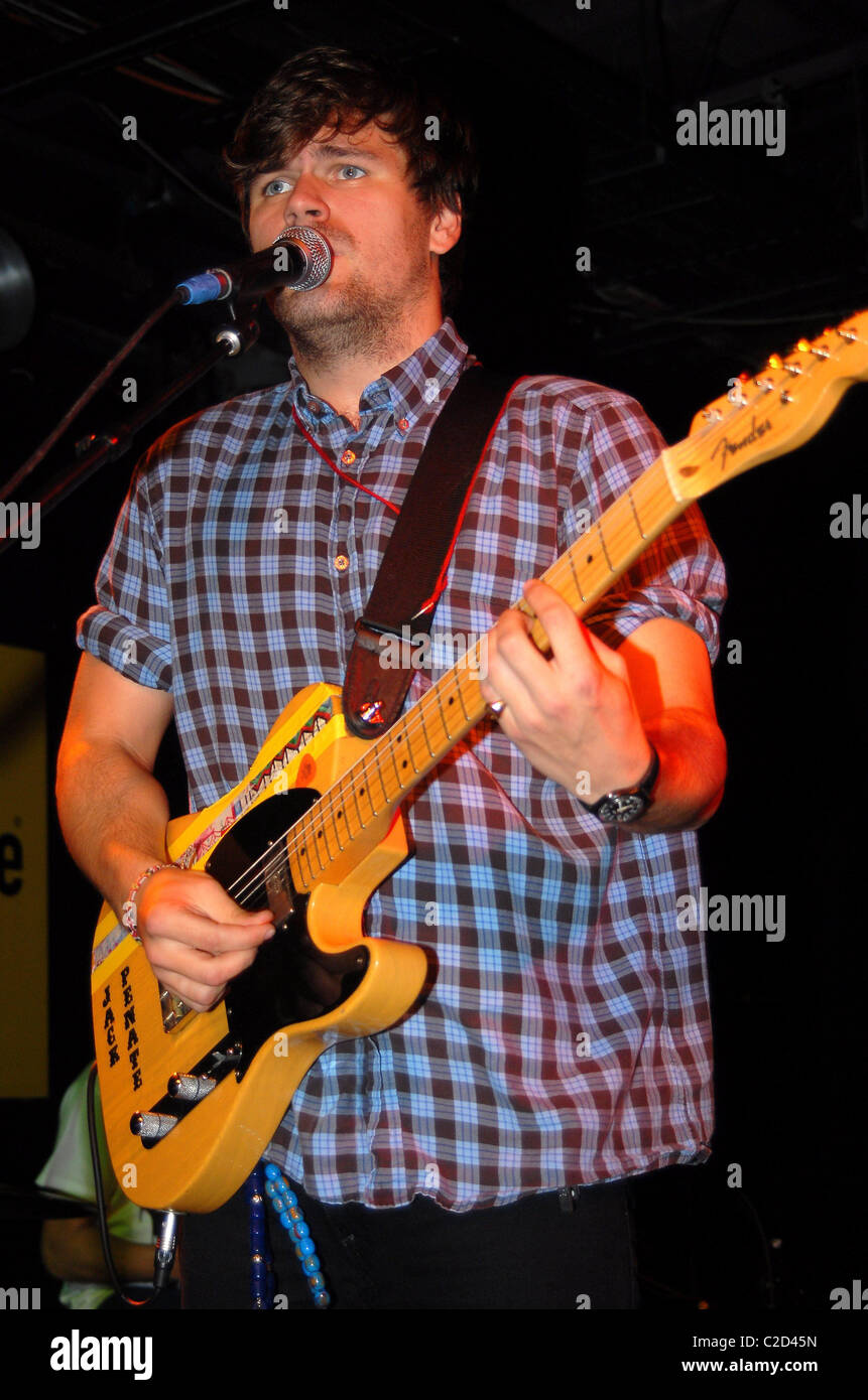 Jack Penate Virgin in-store performance on Oxford Street London ...