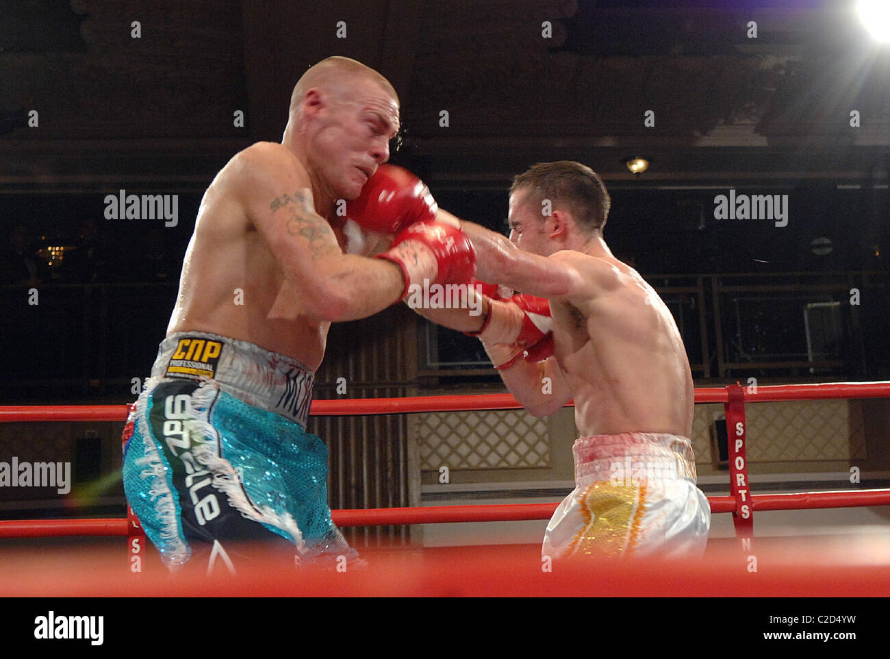 John Simpson (white, winner) vs Andy Morris (blue) - British ...