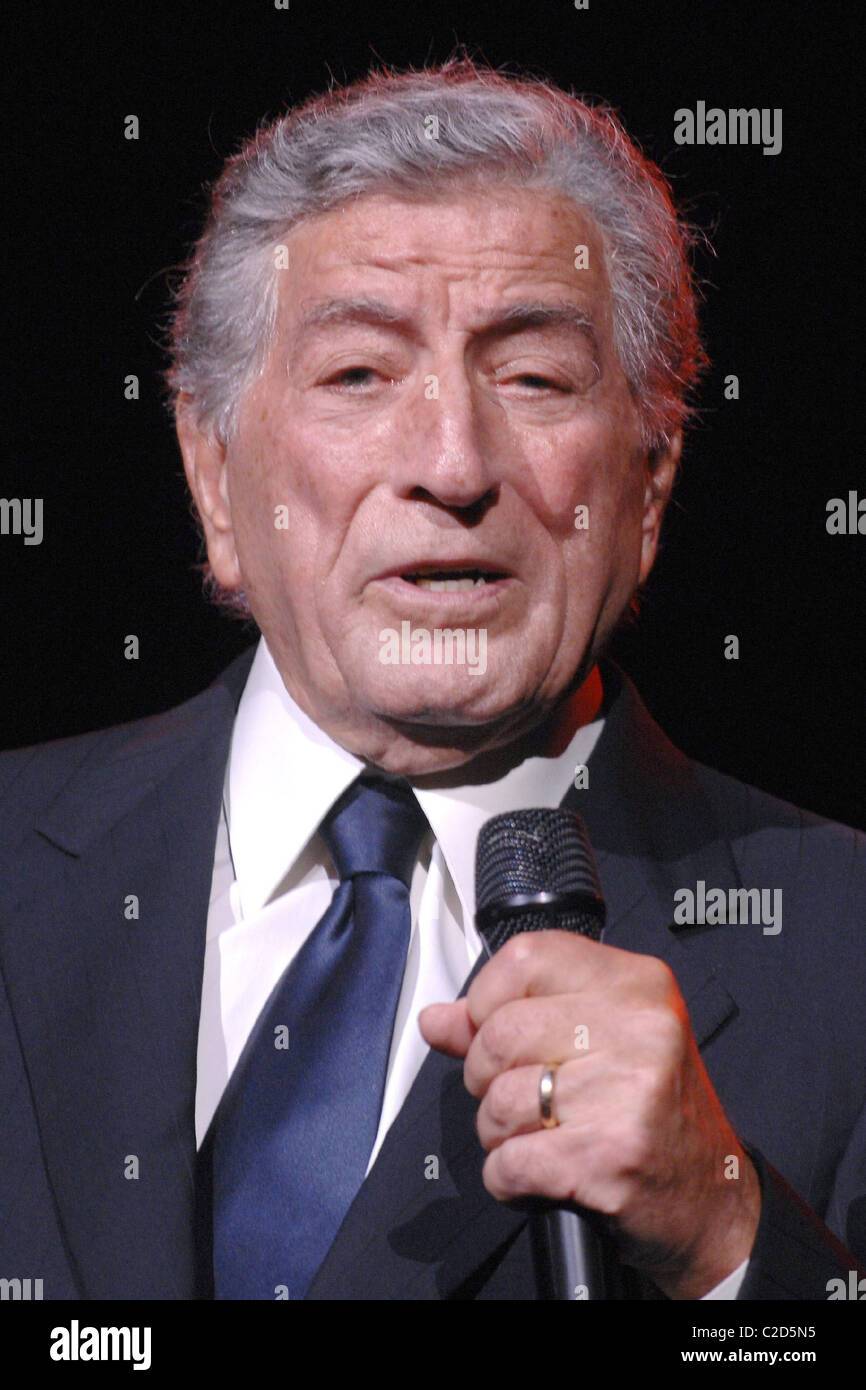 Tony Bennett live in concert at Radio City Music Hall New York City ...