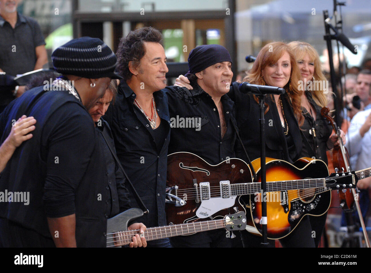 Clarence Clemons, Garry Tallent, Bruce Springsteen, Steven Van Zandt ...