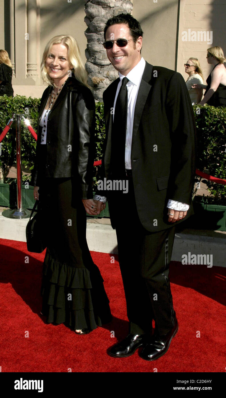 Rob Morrow and wife 2007 Creative Emmy Awards at Shrine Auditorium Los ...