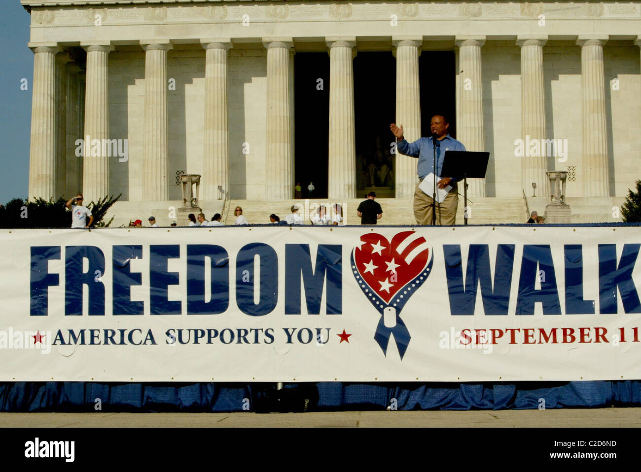 Washington DC held one of 230 Freedom Marches recalling the tragedy of ...