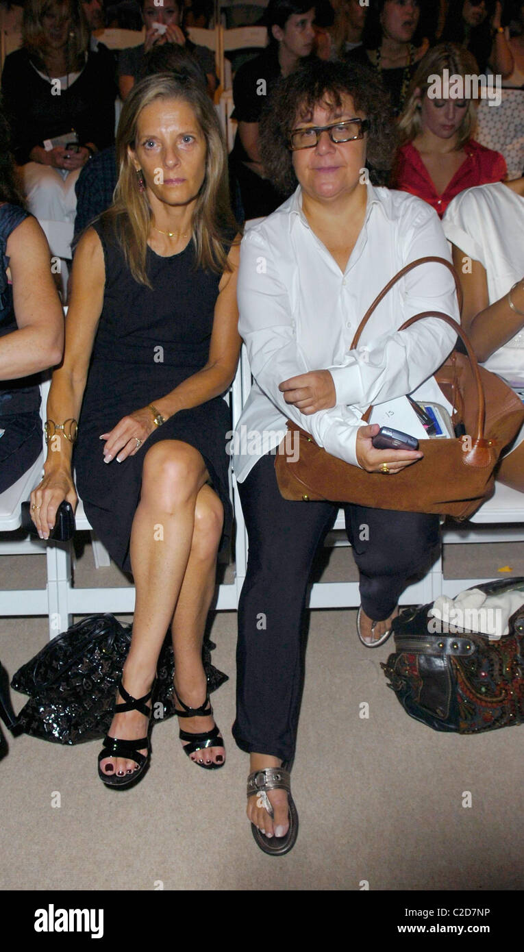 Ingrid Sischy and Sandy Brant Mercedes-Benz Fashion Week New York ...