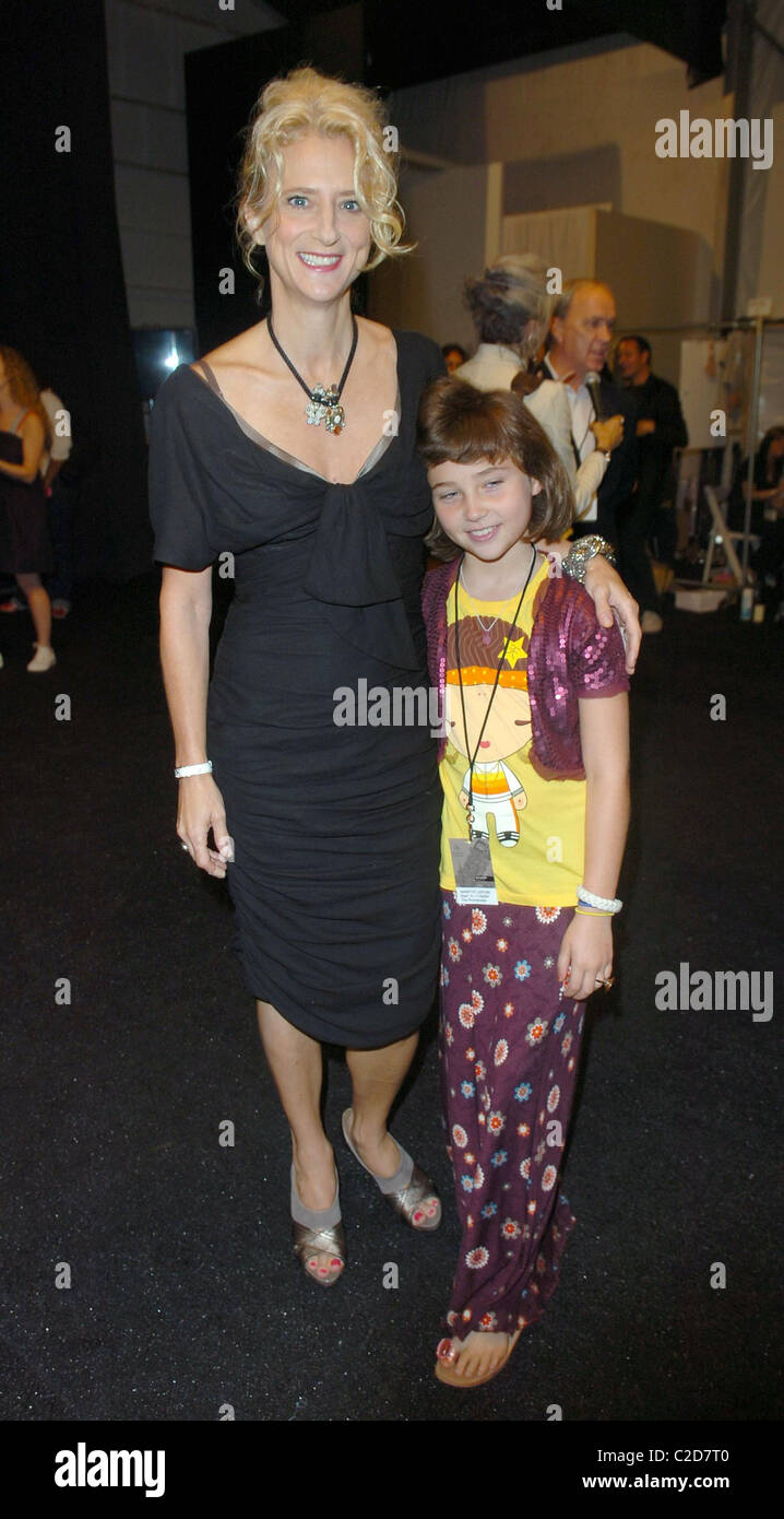 Nanette Lepore and daughter Mercedes-Benz Fashion Week New York Spring ...