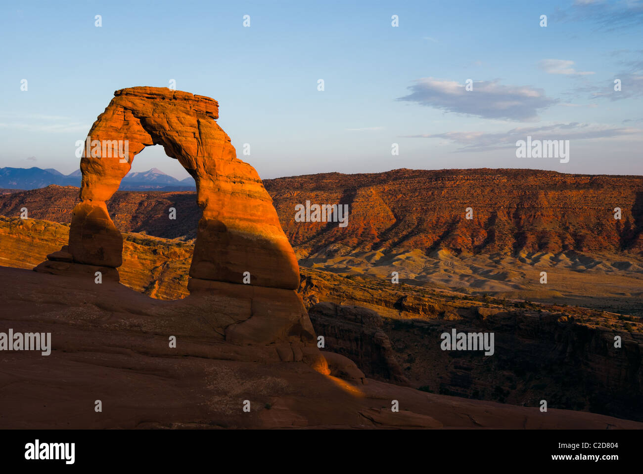 Best view of the delicate arch hi-res stock photography and images - Alamy