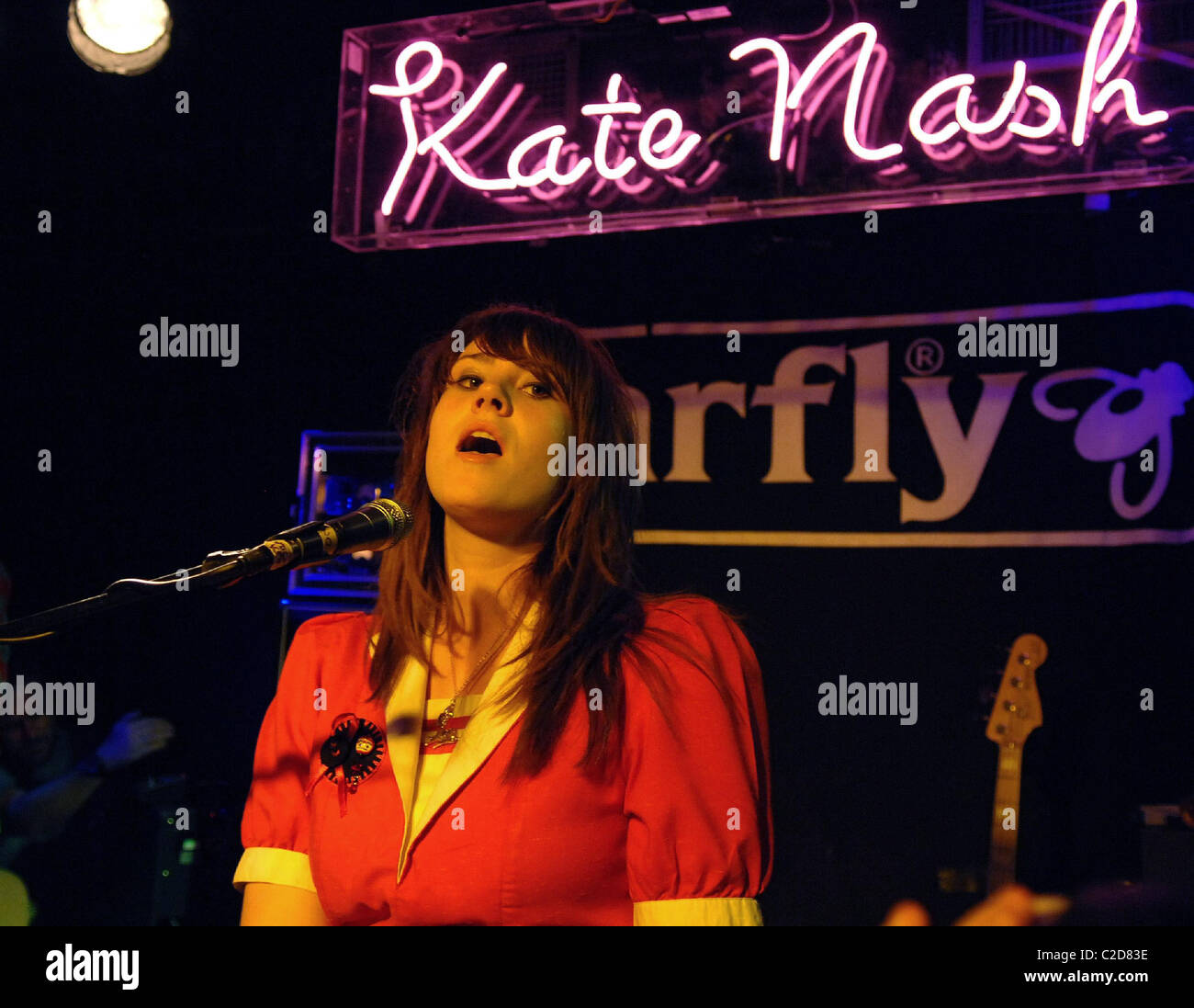 Kate Nash in concert at the Barfly Club in Chalk Farm London, England ...