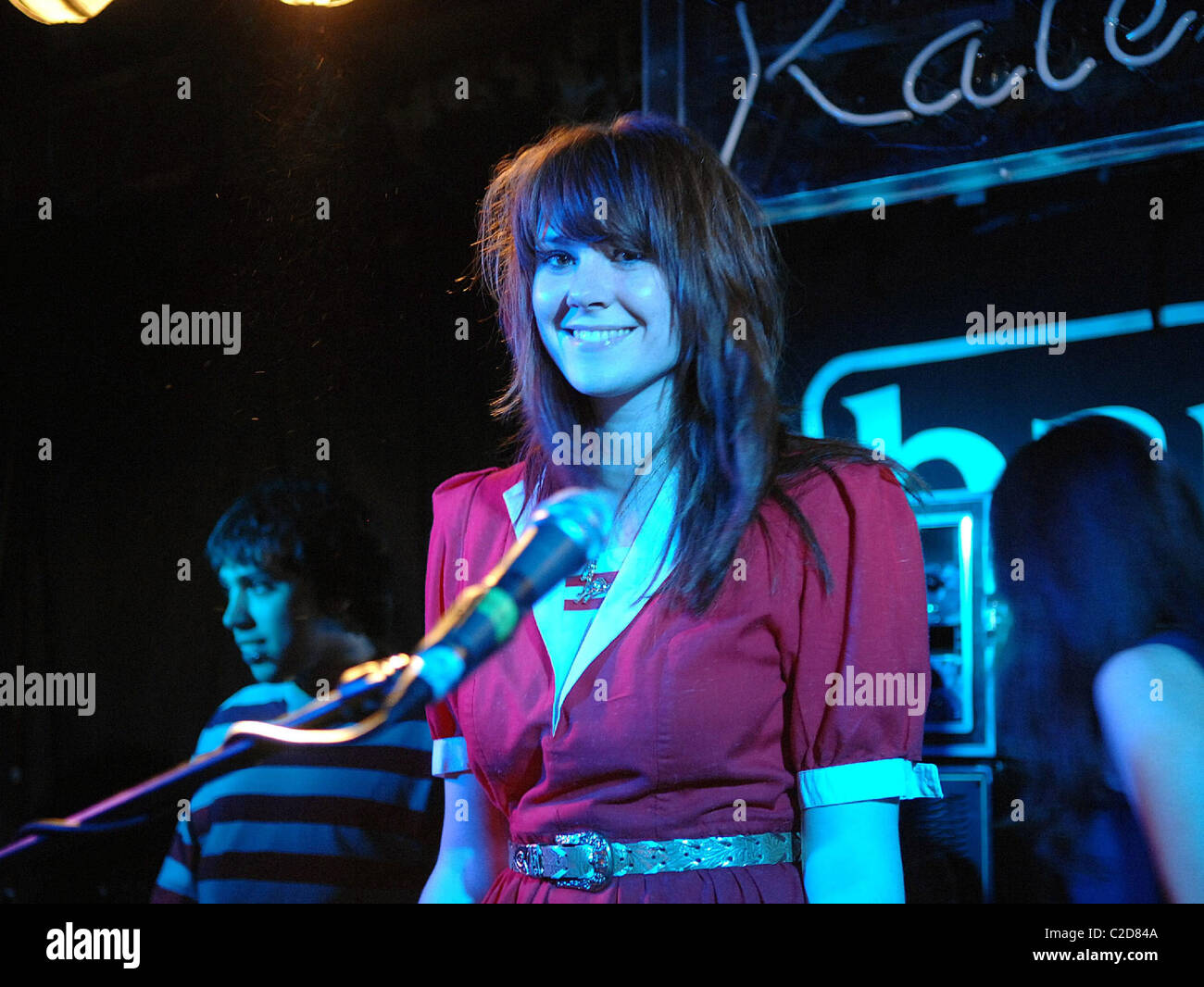 Kate Nash in concert at the Barfly Club in Chalk Farm London, England ...