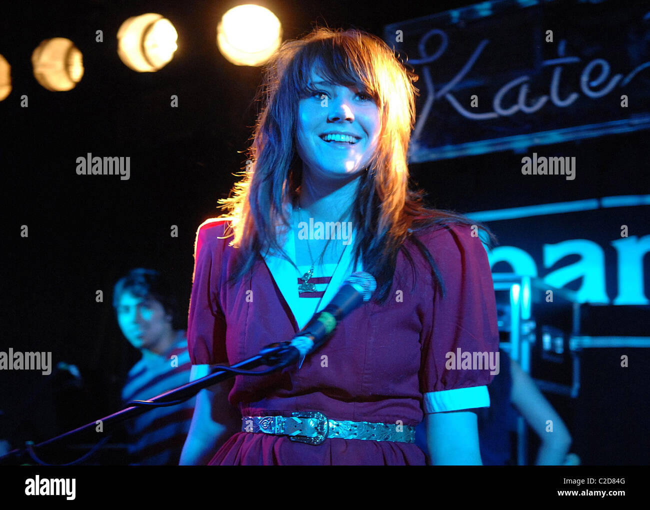 Kate Nash in concert at the Barfly Club in Chalk Farm London, England ...