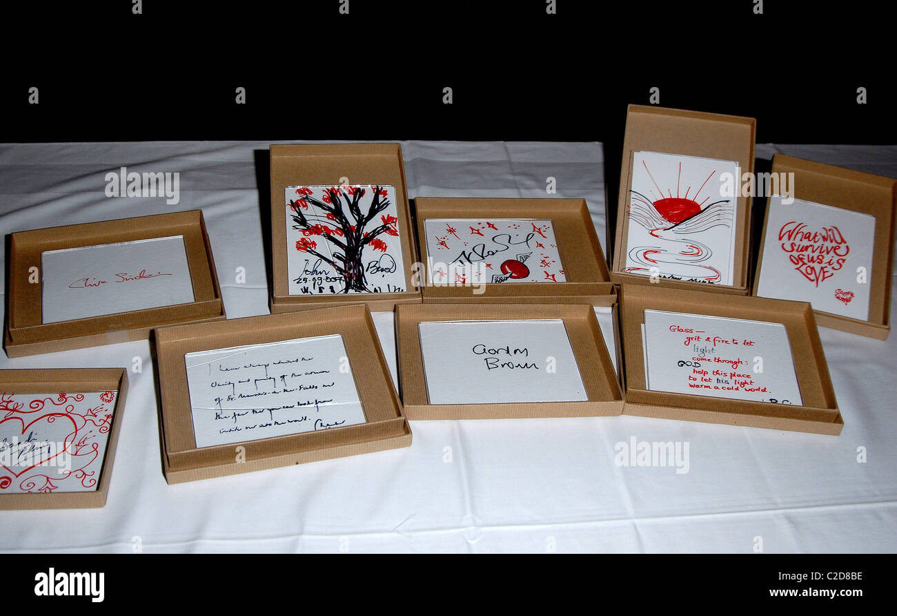 Bill Bryson shows off his collection of glass panes that are ...