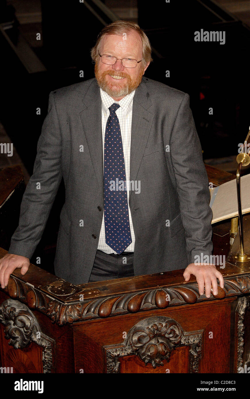 Bill Bryson shows off his collection of glass panes that are ...