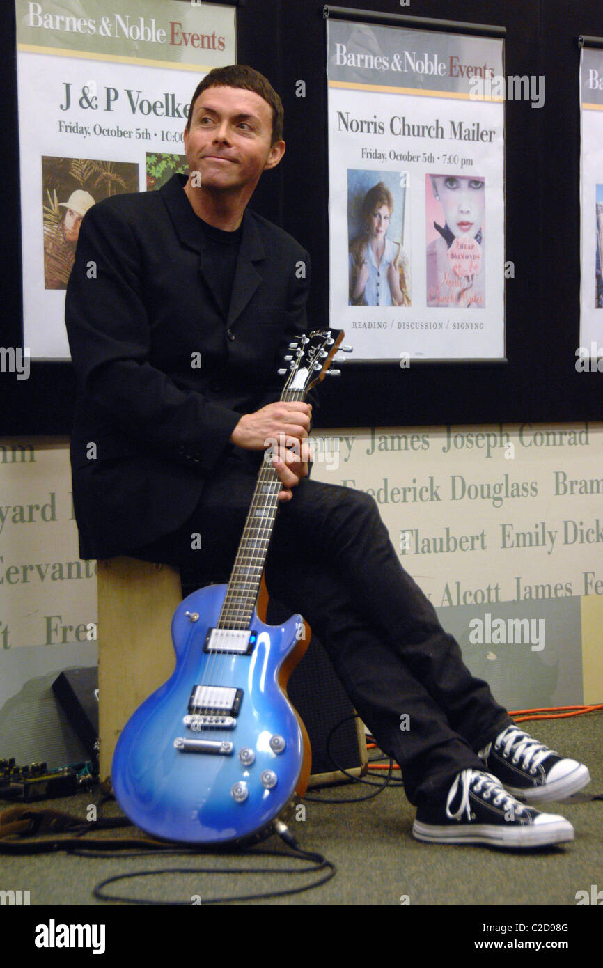 Richard Barone signs copies of his new book 'Frontman: Surviving the ...