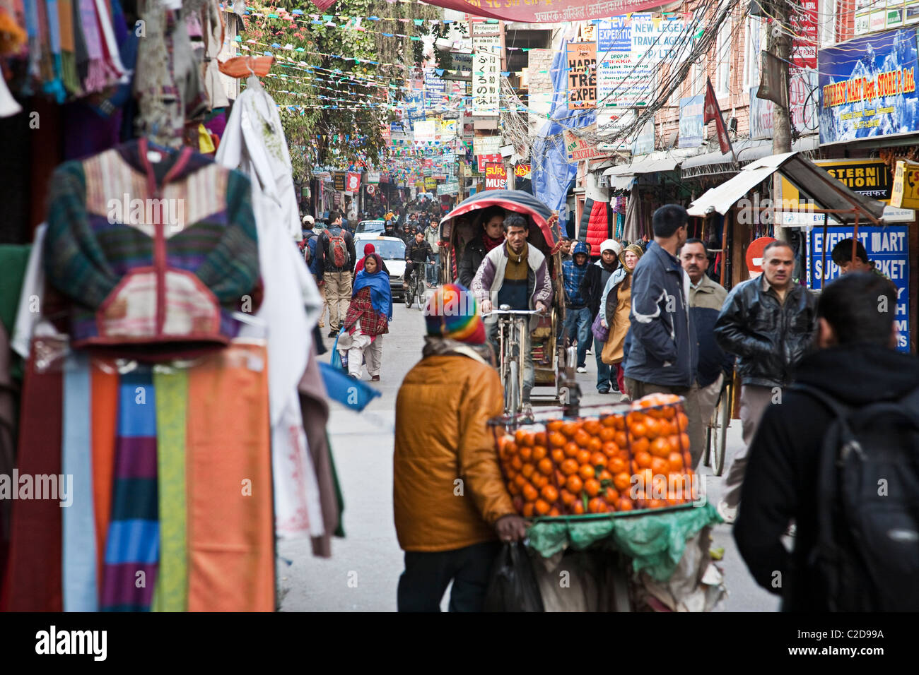 Street scene. Kathmandu, Nepal Stock Photo - Alamy Street scene. Kathmandu, Nepal Stock Photo - Alamy