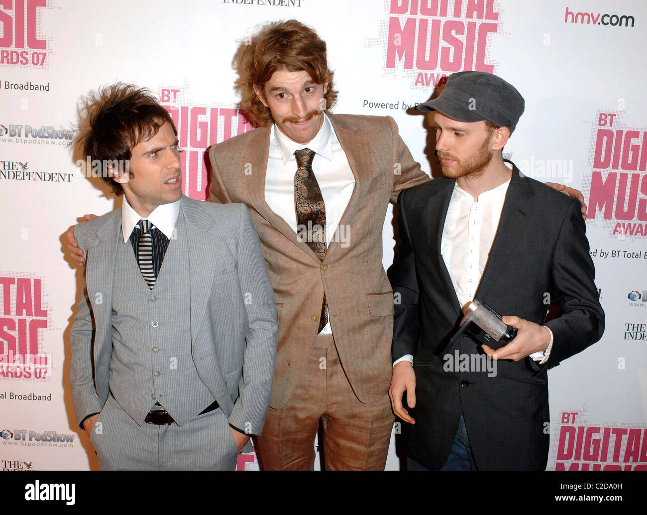 The Hoosiers BT Digital Music Awards 2007 at the Roundhouse - Arrivals ...