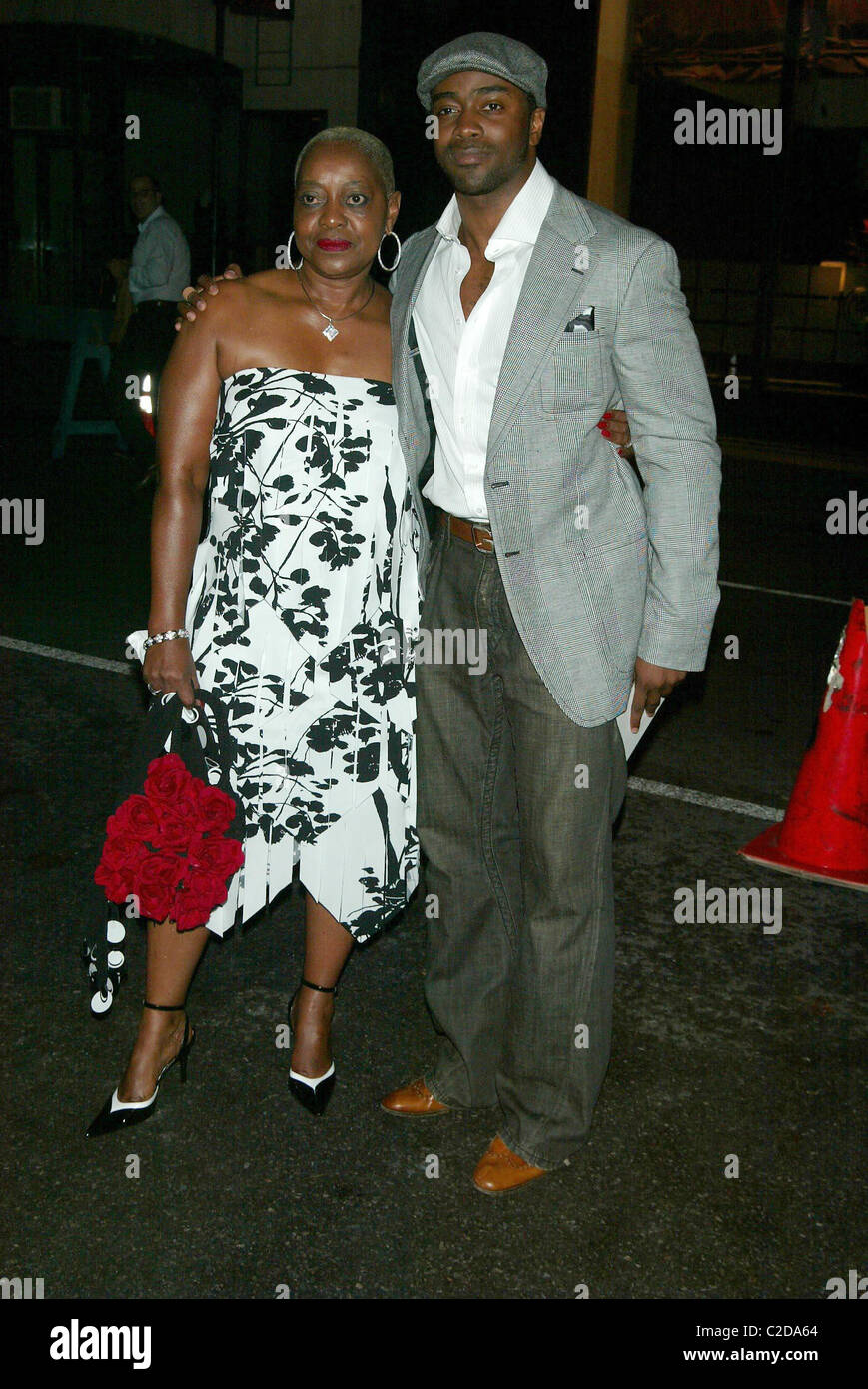 Curtis Martin and guest Mercedes-Benz Fashion Week New York Spring 2008 ...