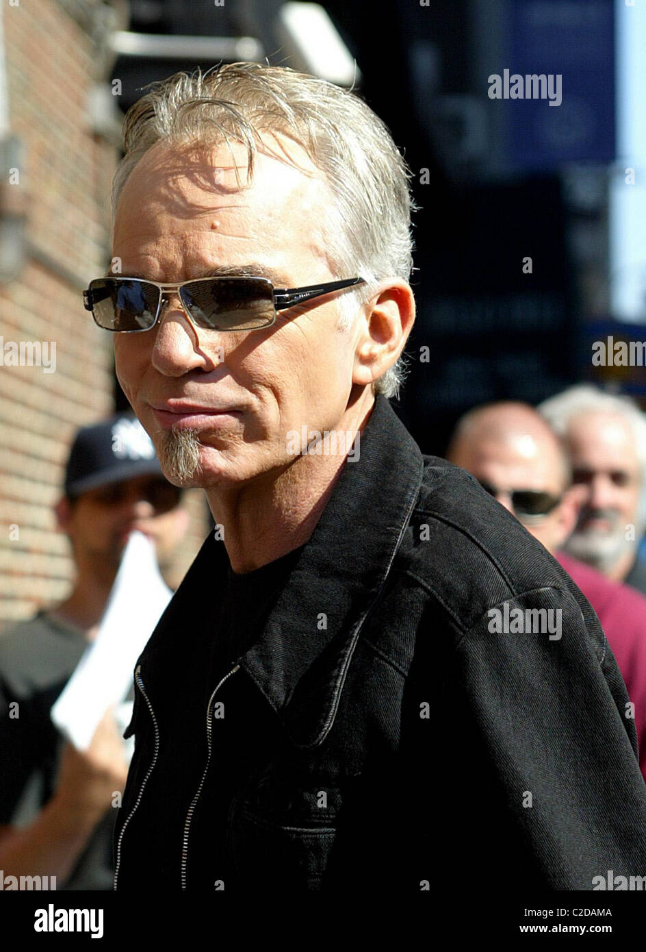 Billy Bob Thornton arrives outside Ed Sullivan Theatre for the 'Late ...