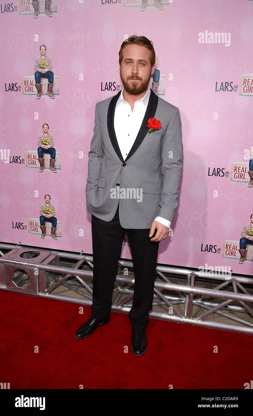Ryan Gosling Los Angeles premiere of 'Lars and the Real Girl' at the ...